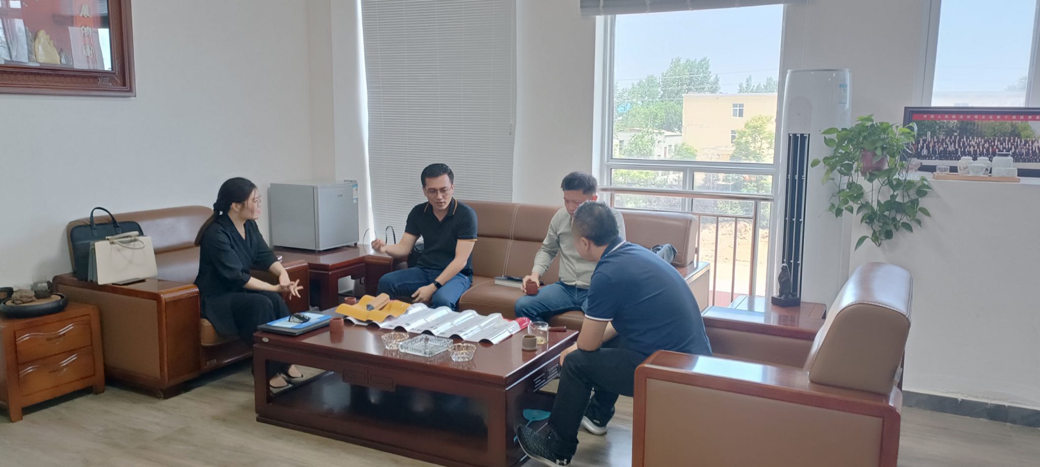 Indonesia customer Visiting Our Factory - Xinxiang Chuangmei Technology ...